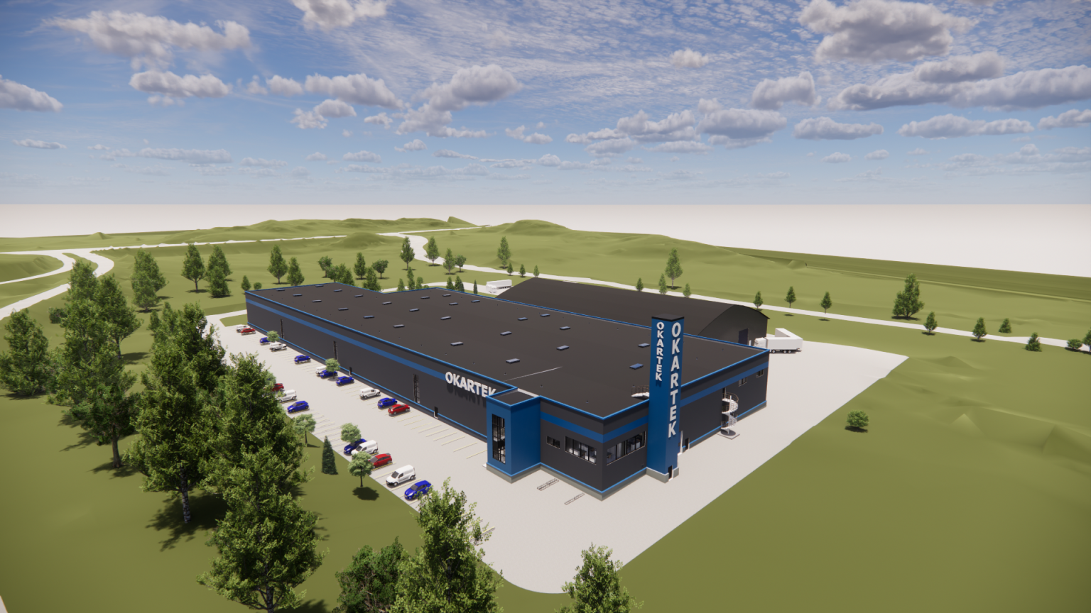 Tiedote: Okartek Oy rakentaa uuden tehtaan Kaarinan Raadelmaan - Okartek